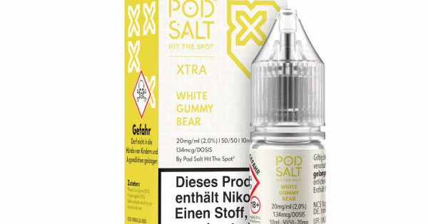 White Gummy Bear - POD SALT X